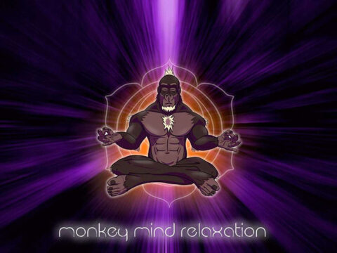 Meditation and Mindfulness Self Worksheet | Monkey Mind Relaxation